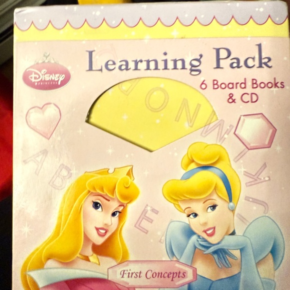 Disney | Toys | Disney Princess Learning Pack Yellow | Poshmark